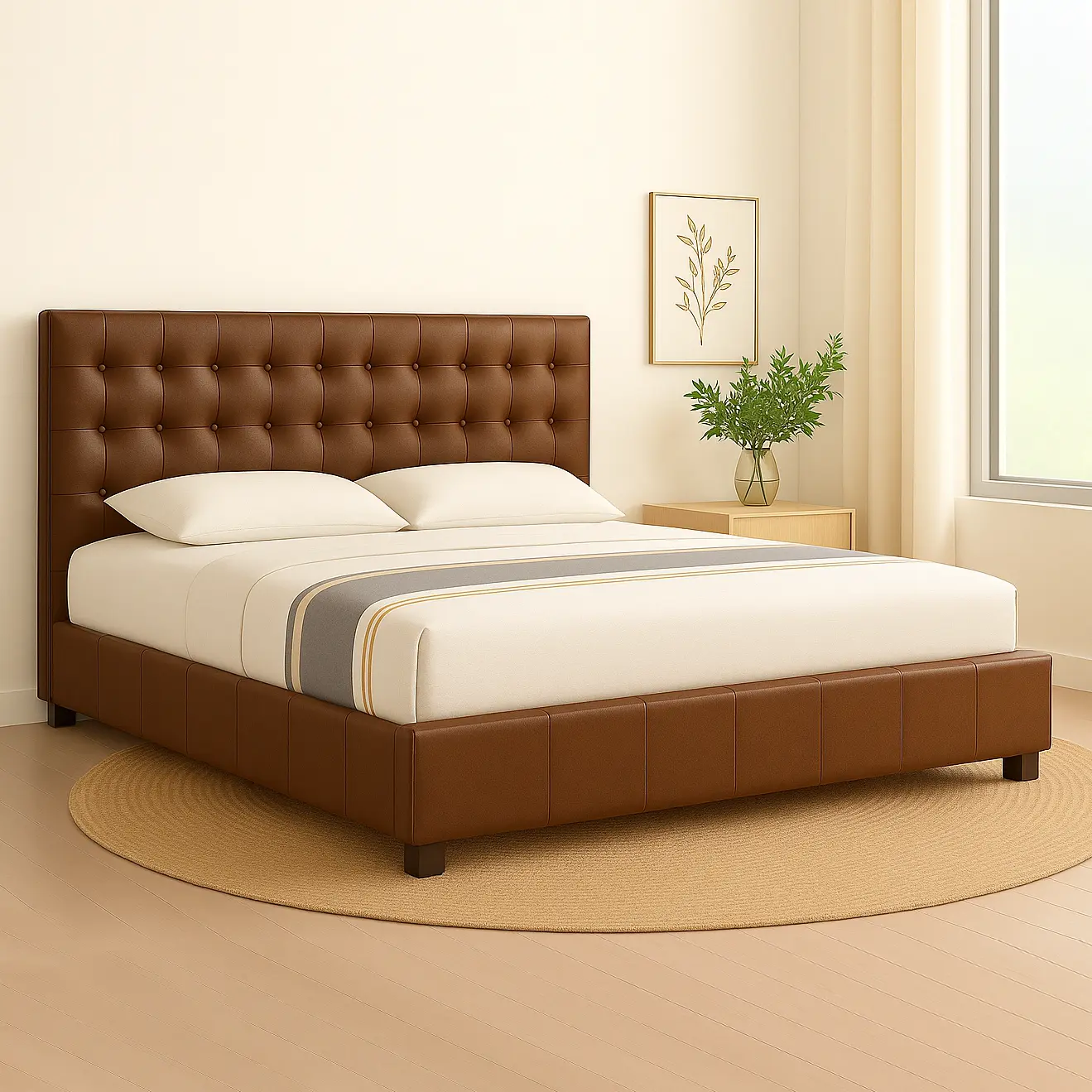 Aldrich Prime Designer Bed | Premium Bedroom Style | AF UAE