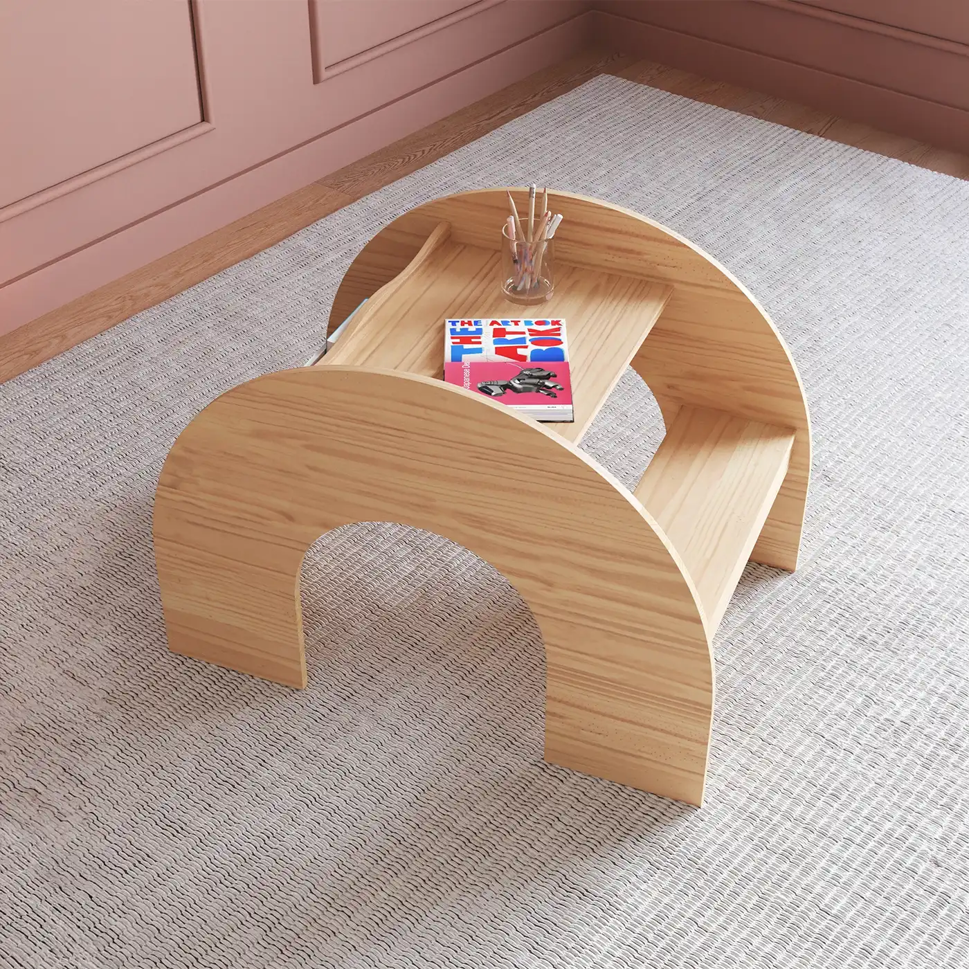 ArchNest Book Rack in UAE - Asghar Furniture