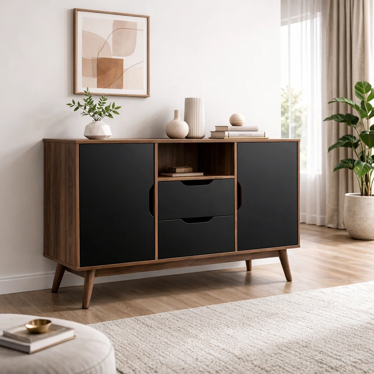 Simple Mid Century Sideboard | Furniture Online Store